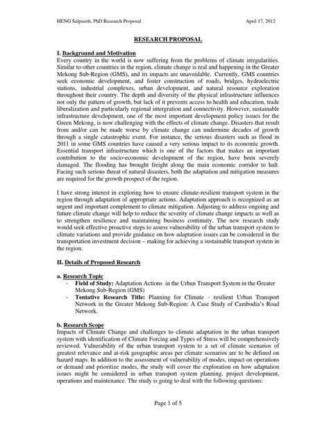 Sample Phd Research Proposal By Bayes Ahmed Issuu