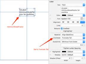 Ios Uilabel Minimumscalefactor For Multiline Stack Overflow