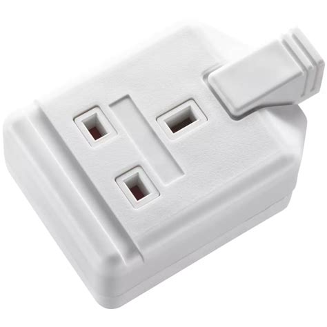 Masterplug 13a 1 Gang Unfused Rewireable Socket White Screwfix