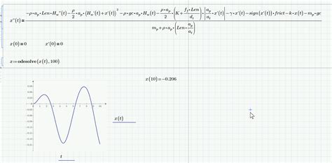 Solved Odesolve Problem Ptc Community