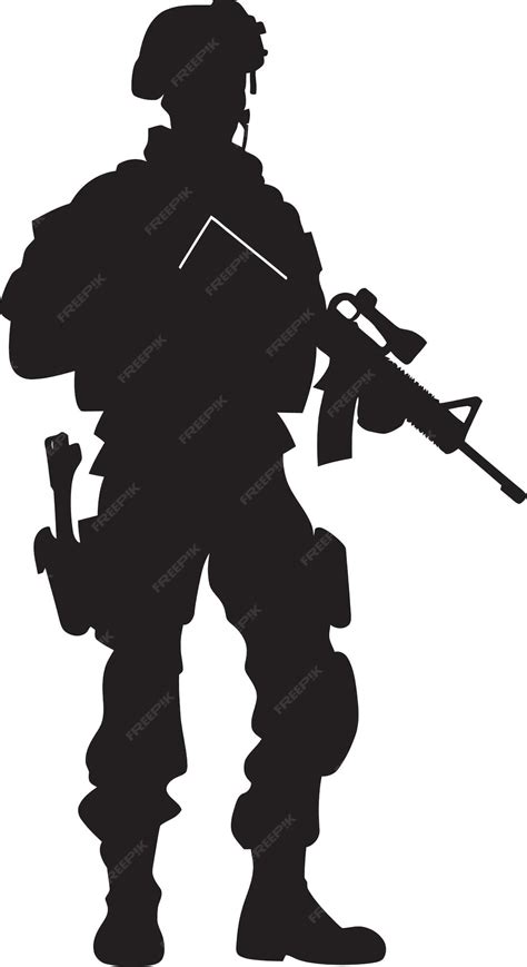 Premium Vector Tactical Guardian Armed Forces Emblem Defensive