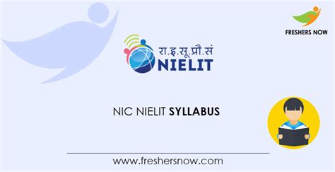 Nielit Scientific Assistant Scientist Syllabus 2021 And Exam Pattern Pdf