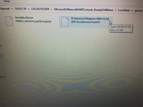 So I Have Had A Go At Bedrock Modding On Xbox But The Only Pack That Works Is The Invisible