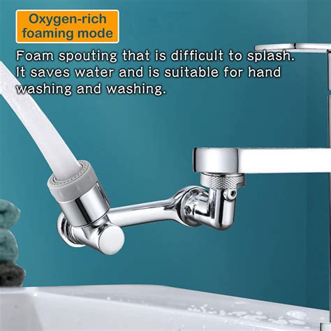 Badu Bg Регулируем 1080 въртящ се удължител за кран пръскачка за вода Разтегателен кран за