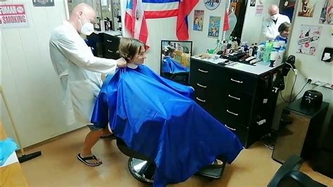 Sexy Ladys Forced Long Hair Cut ️💈 Youtube