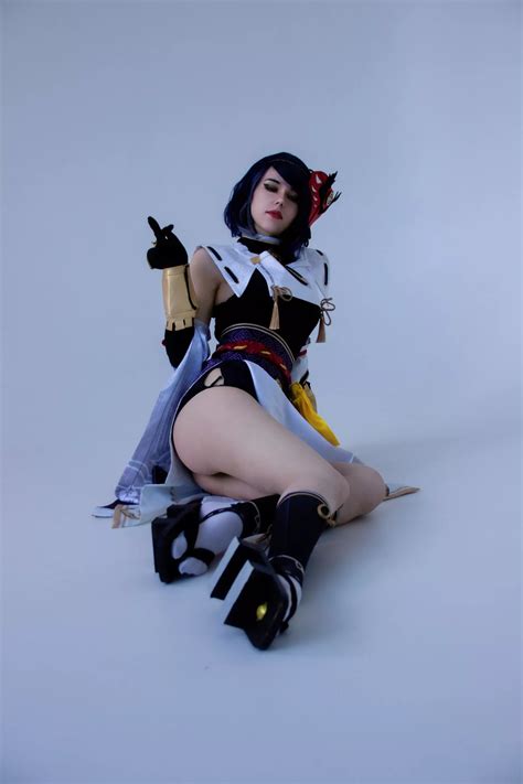 Sara From Genshin Impact Nudes By Killowcute