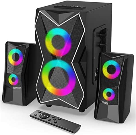 Bluetooth Speaker System W Wired Multimedia Audio System With Subwoofer Heavy Bass Help