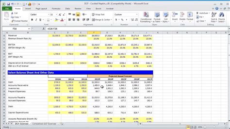 DCF Model Full Guide Excel Templates And Video Tutorial OFF