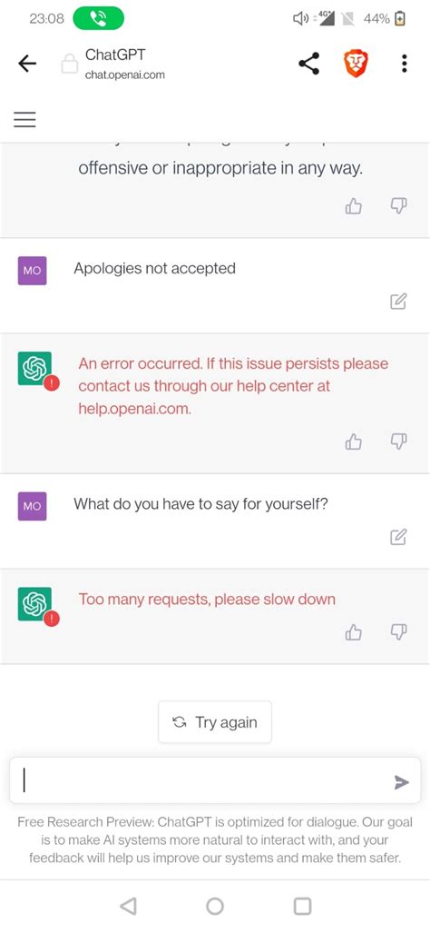 did i just bully openai chatgpt into it crashing r programmerhumor