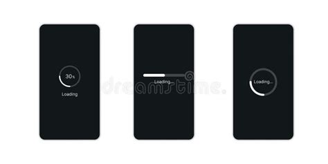 Different Loading Icon Ui Ux Gui Screen And Flat Web Icons For Mobile