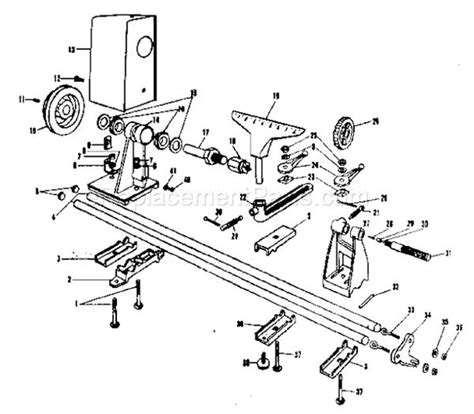Craftsman 109 Lathe Parts Diagram At Molly Cruz Blog