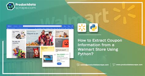 How To Extract Coupon Information From A Walmart Store Using Python
