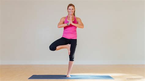 Standing One Leg Yoga Poses