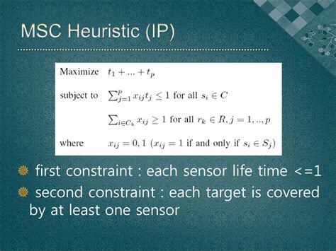 Energy Efficient Target Coverage In Wireless Sensor Networks Ppt Download