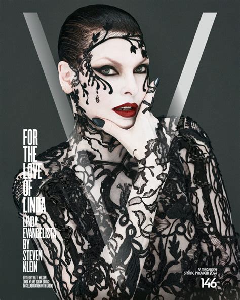 V146 For The Love Of Linda Evangelista By Steven Klein V Magazine