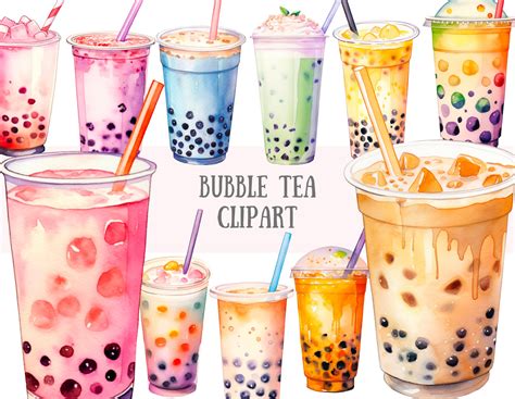 Bubble Tea Clipart
