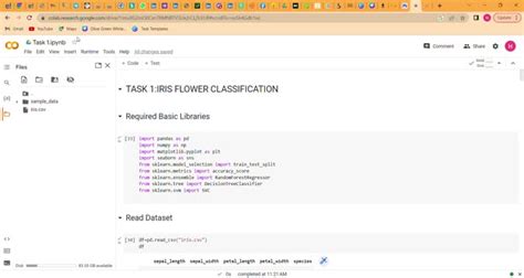 Harish Kumar On Linkedin Task1 Letsgrowmore Lgm Dataanalytics Datascientist