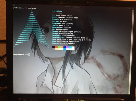 A Very Ibm Setup With A Lenovo Thinkpad Rthinkpad