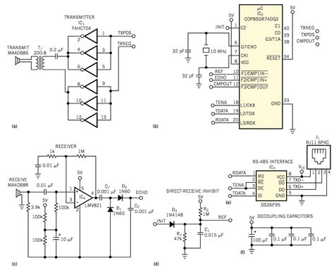 Ultrasonic Range Finder Uses Few Components Edn