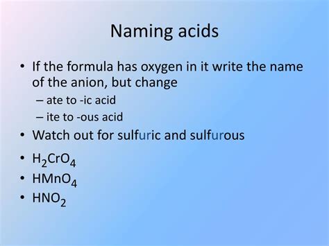 PPT Naming Compounds PowerPoint Presentation Free Download ID