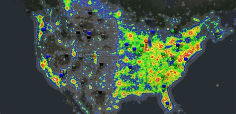 Dallas Light Pollution Map At Jett Martel Blog