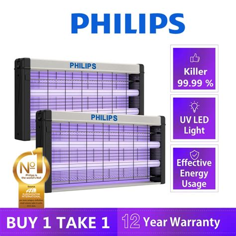 Philips 30w Sensor Lamp Mosquito Insect Killer Lamp Buy 1 Take 1 Hanging Electric Uv Light Bulb