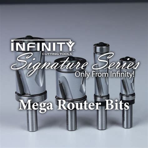 Infinity Signature Series Mega Router Bits Infinity Cutting Tools
