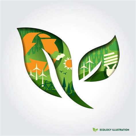 나뭇잎 모양 배경 디자인 Eps Uidownload