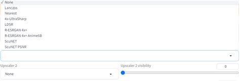 Bug Built In Upscaler Swinir4x Disappears At Startup · Issue 9982
