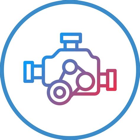 Premium Vector Engine Icon Style