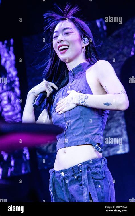 Milan Italy 18 February 2023 The Japanese British Singer Songwriter