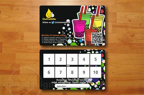 Contoh Desain Member Card Jasa Desain Grafis Jogja