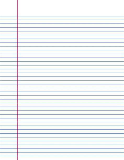 17 Lined Paper Templates Excel Pdf Formats