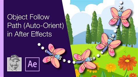 Object Follow Path Auto Orient In After Effects Youtube