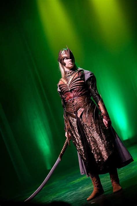 Lothlorien Elf Soldier From Lord Of The Ring Cosplay Amino