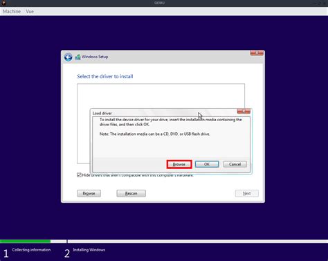 KVM Créer une VM Windows 10