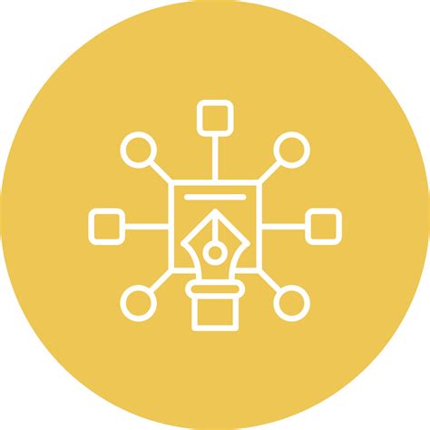 Design Algorithm Line Circle Background Icon Vector Art At Vecteezy
