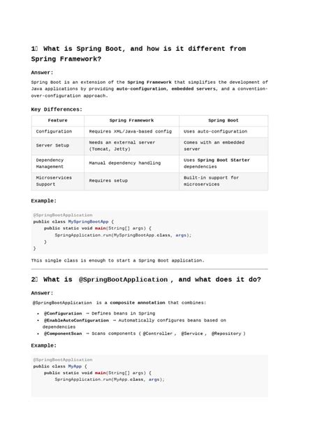 Capgemini Java Interview Questions Pdf Spring Framework Computer Engineering