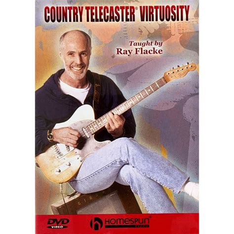 Country Telecaster Virtuosity Taught By Ray Flacke Instructional Dvd Original Shopee Malaysia