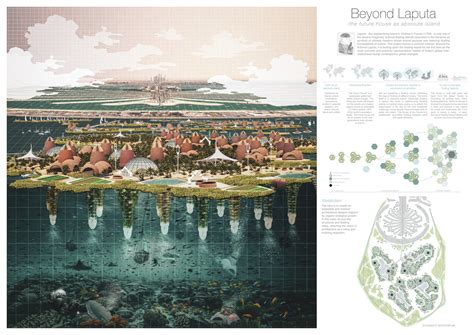 Architecture Project Marine Habitat Built Using Biodegradable