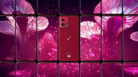 Motorola a dévoilé le smartphone Edge Fusion en Viva Magenta que