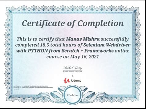 Python Seleniumwebdriver Automationtesting Pytest Udemycourse Manas Mishra