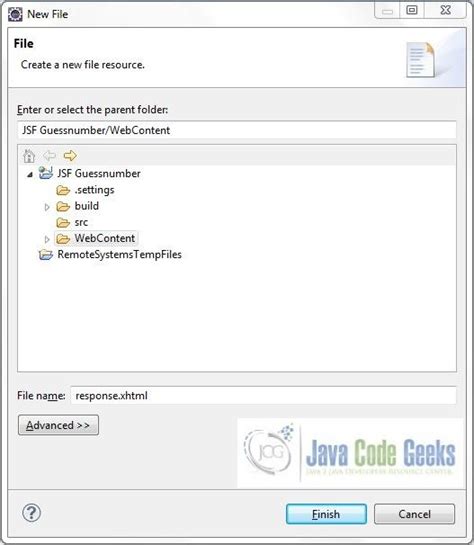 Jsf Guess Number Example Java Code Geeks