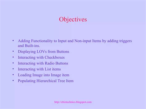 Oracle Forms Triggers PPT