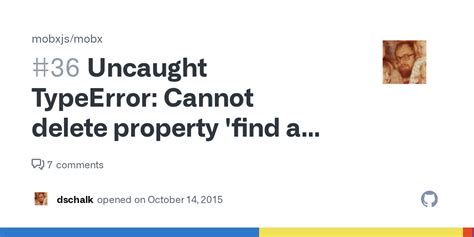 Uncaught Typeerror Cannot Delete Property Find A Clean Mug Of