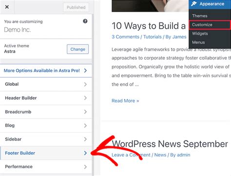 How To Edit The Footer In Wordpress 4 Ways