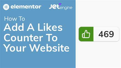 Likes Counter Tutorial Elementor Pro And Jetengine Wicky Design