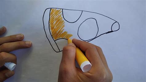 Как нарисовать пиццу Youtube