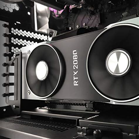 EZDIY FAB GPU Vertical Mount Bracket With DP Cable Vertical Graphics Card Holder Bracket Video