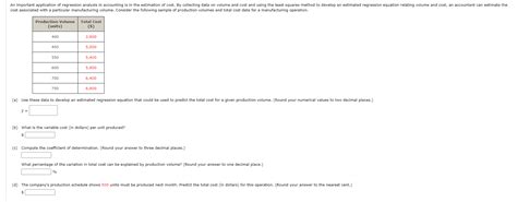 Solved Y B What Is The Variable Cost In Dollars Per Chegg